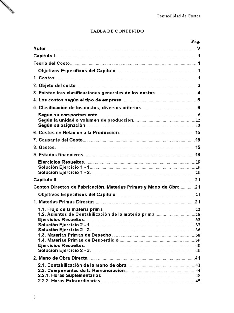 Libro Contabilidad de Costos 1 | PDF | Costo | Contabilidad