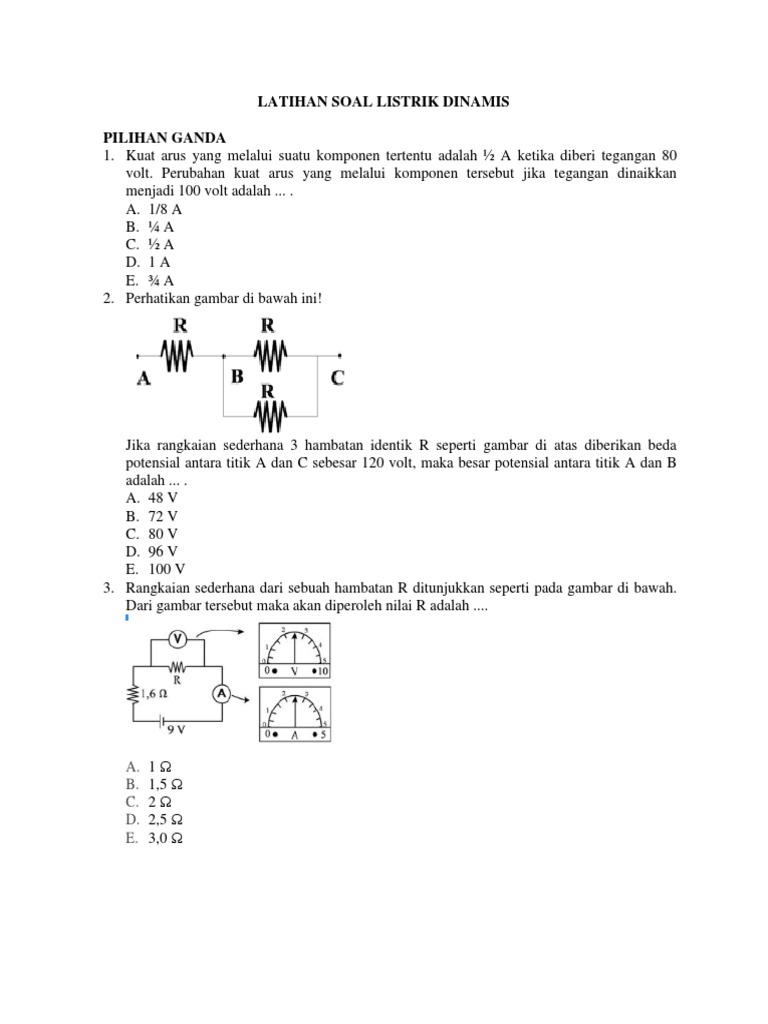 Listrik Dinamis Latso Petra 1 2022-2023 (Pak Eman) Nathan (S&J) | PDF