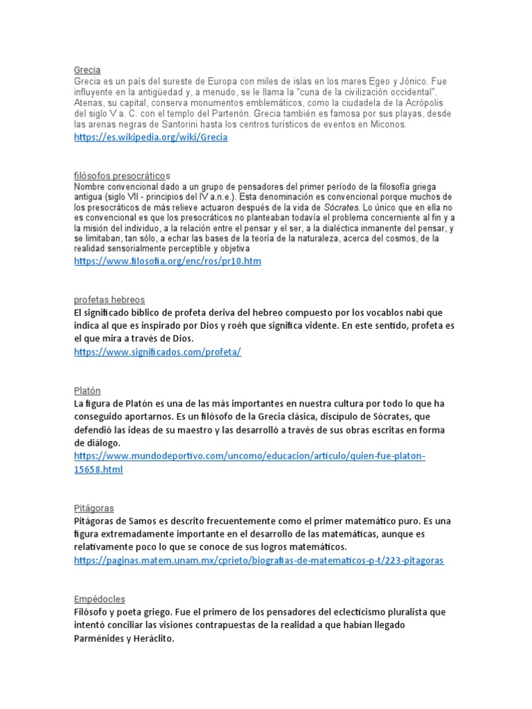 Definiciones Español Octavio Paz | PDF | Platón | Sócrates