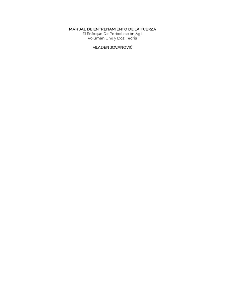 Manual de Entrenamiento de La F - Mladen Jovanovi | PDF | Immanuel Kant ...