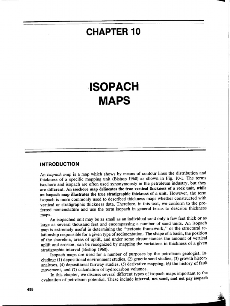 Isopach Maps 2 | PDF