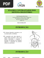 Exame de Esofagografia com Contraste | PDF | Vômito | Esôfago