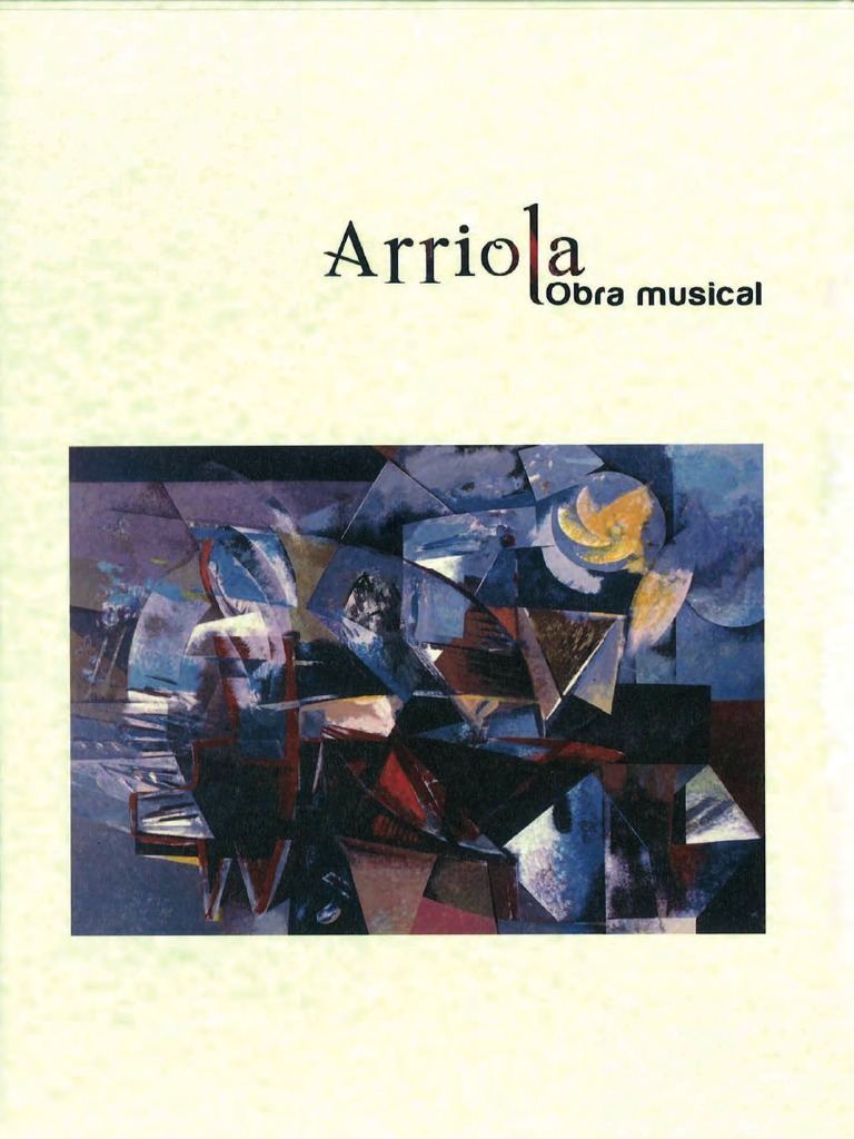 Arriola Obra Musical | PDF