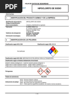 Ficha de Seguridad SAL DE MESA | PDF | Agua | sal