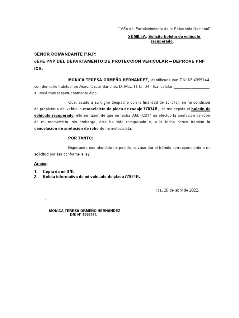 Solicitud Al SAT | PDF