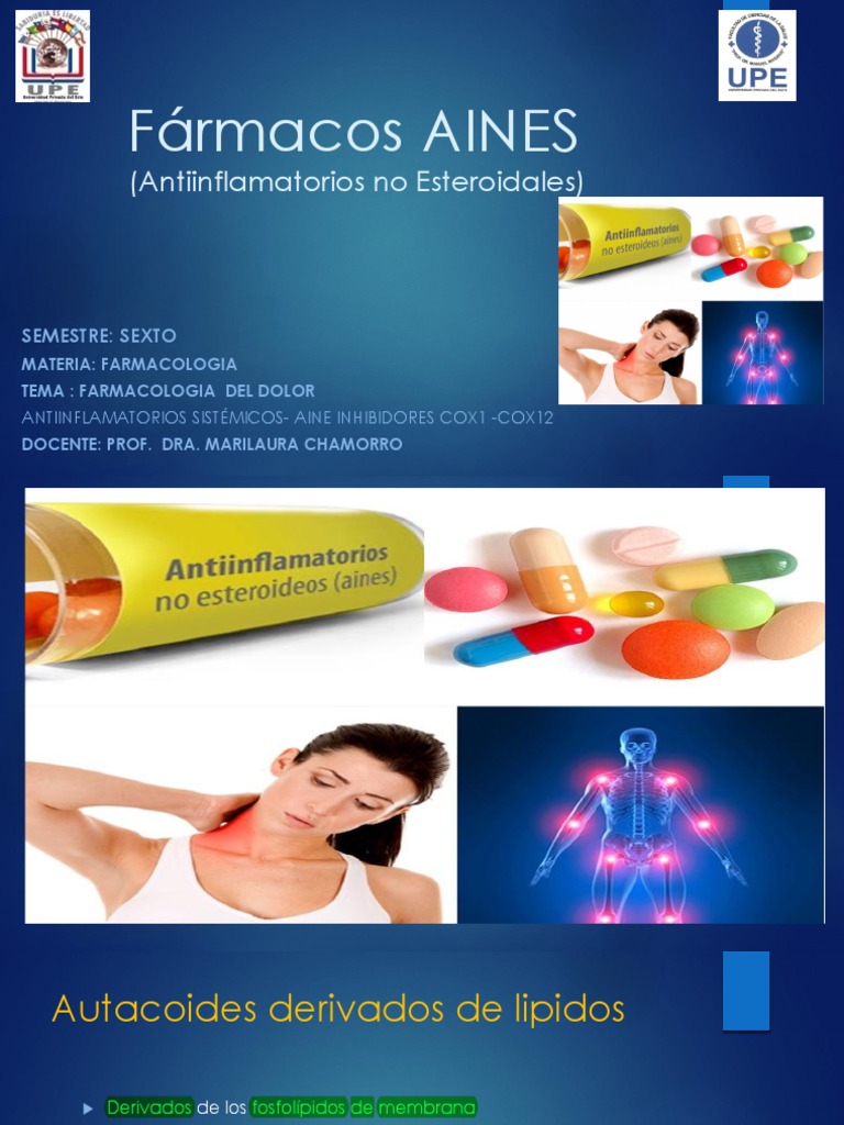 Farmacología de AINES y su acción analgésica | PDF | Droga anti ...