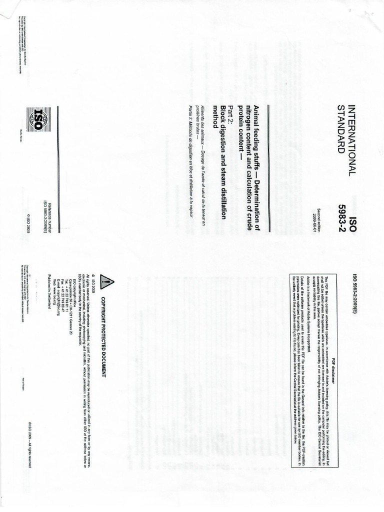 Iso 5983-2 | PDF
