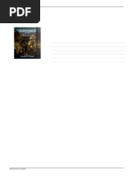 Warhammer 40K Crusade Cards Template | PDF