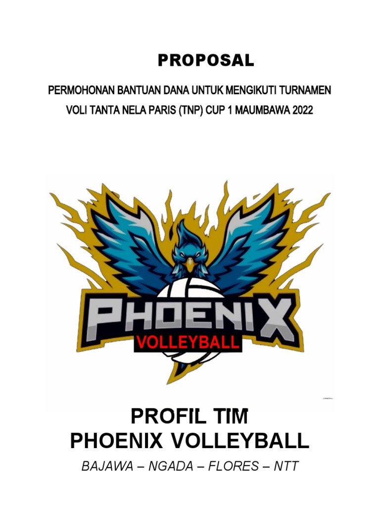 Proposal Tim Voli Phoenix Bajawa | PDF