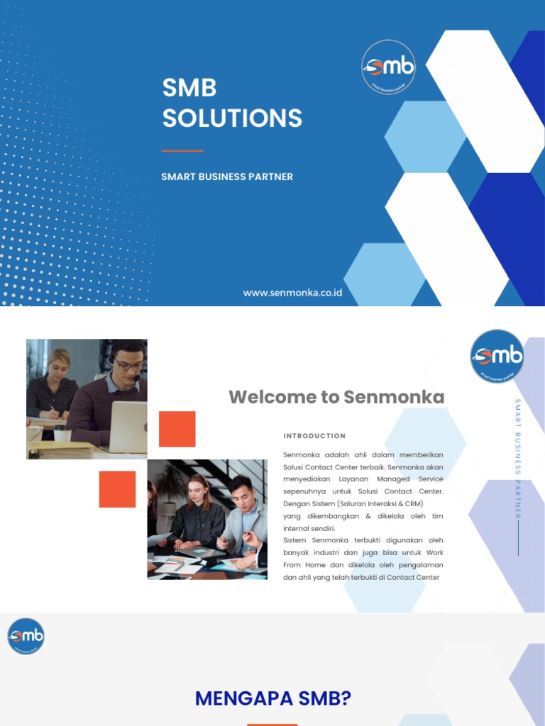 SMB Presentation Deck 2022 Template Master ID Update 062022 | PDF