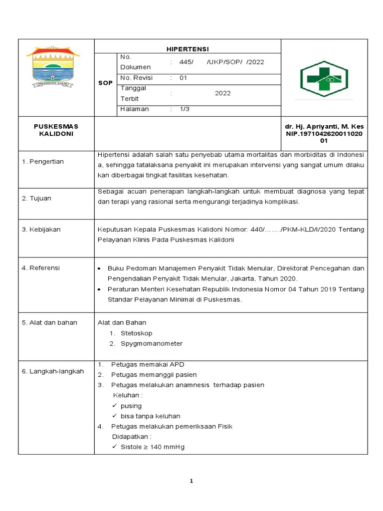 Sop - HT Baru Misba | PDF