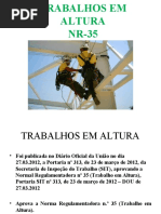 NR 35: Trabalho em Altura Atualizada | PDF | Tempo | Segurança e saúde ...