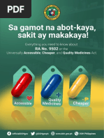 Generics Menu Card | PDF