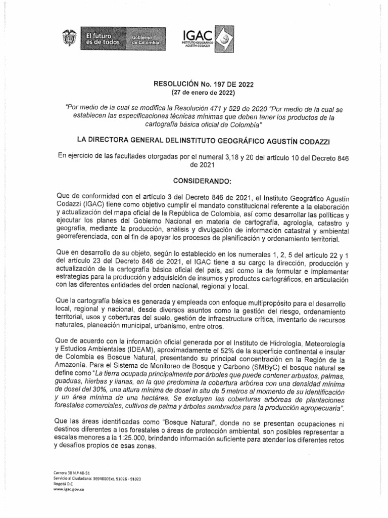 Resol 197 Del 2022 Modifica Resol 471 y 529 de 2020 Especificaciones Tecnicas Productos ...