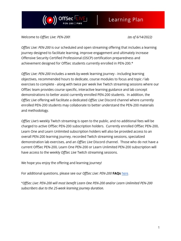 OffSec Live - PEN200 PDF - 06142022 | PDF | Antivirus Software | Computer Virus