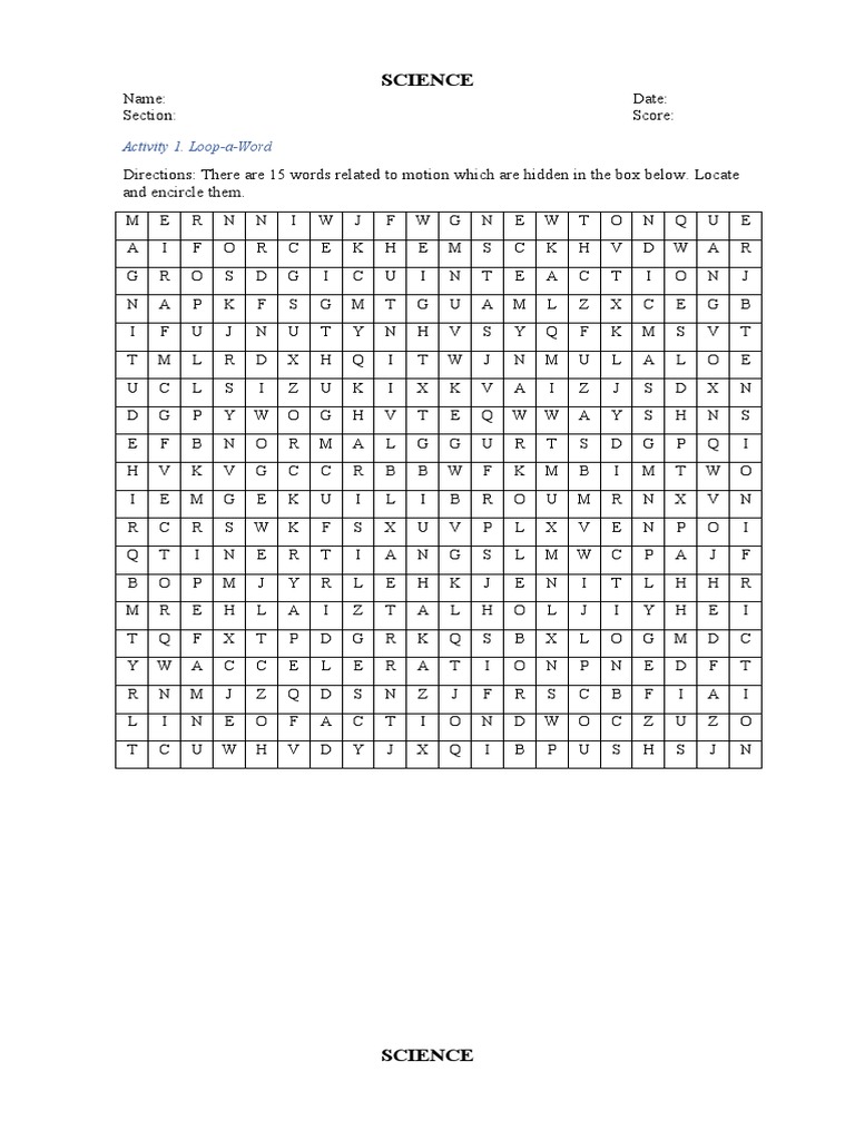 SCIENCE 8 - Enrichment Activities | PDF | Thermal Expansion | Force