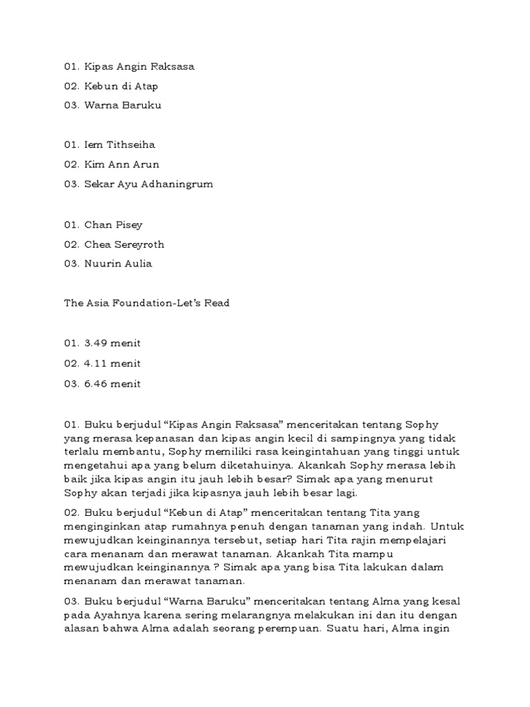 Naskah Buku Suara | PDF