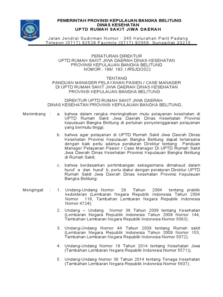 SK Panduan MPP | PDF | Griya & Taman