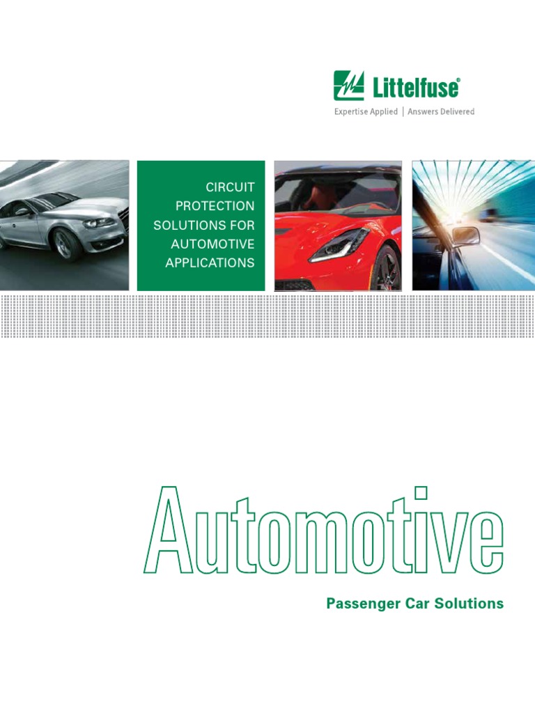 Automotive Passenger Car Catalog | PDF | Fuse (Electrical) | Tin