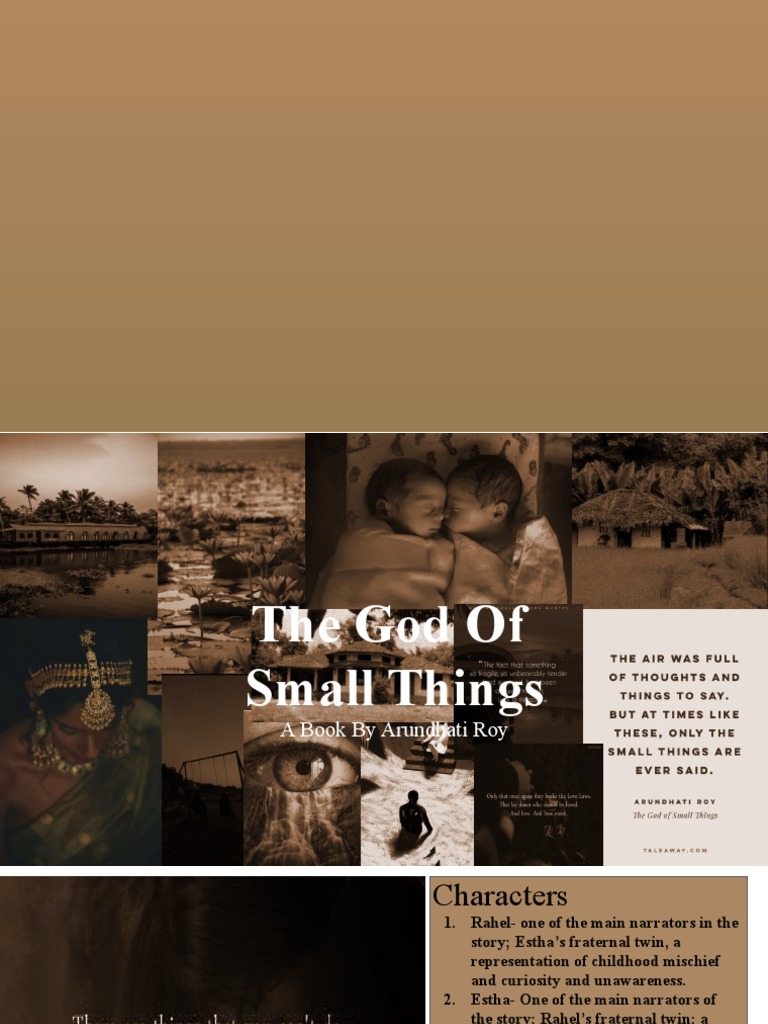 The God of Small Things | PDF | Living Arrangements | Interpersonal ...