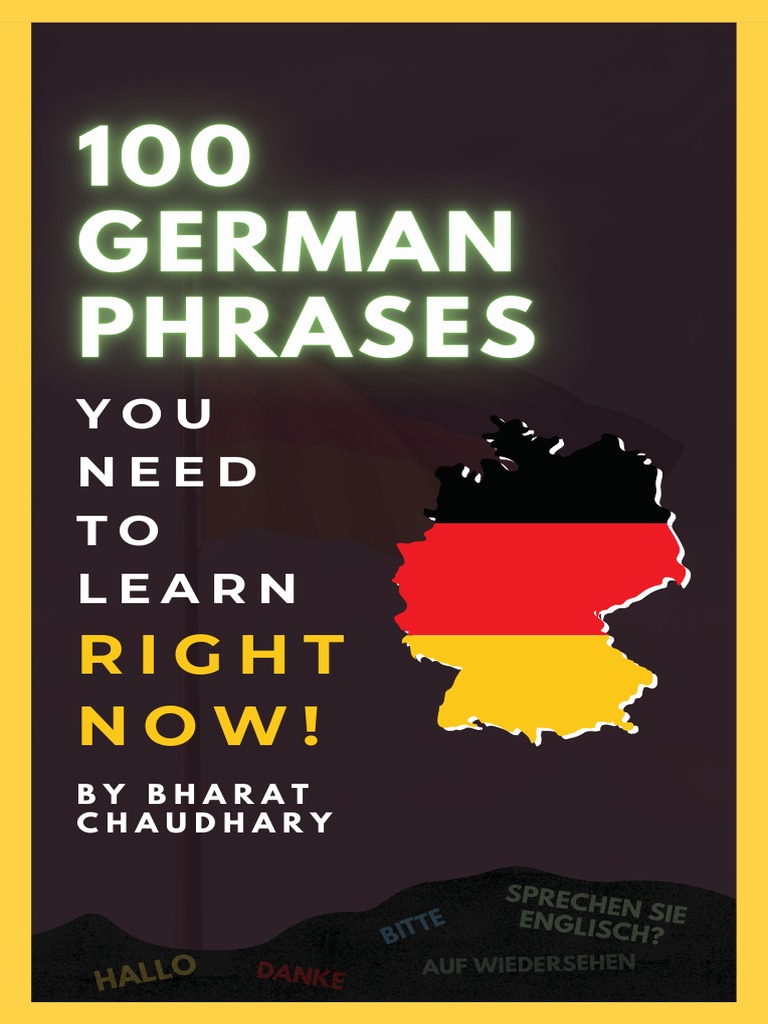 100 German Phrases - FREE PDF | PDF
