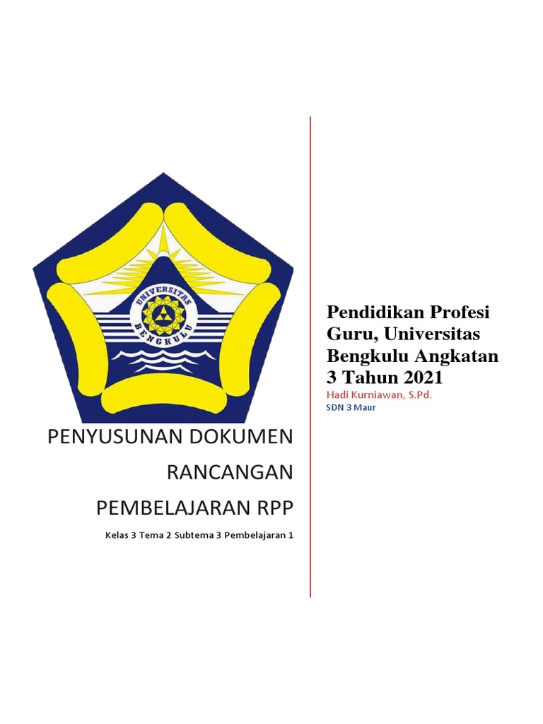 RPP Kelas 3 Tema 2 PBL Hots | PDF