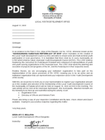 NYSC Request Letter | PDF | Finance & Money Management | Social Science