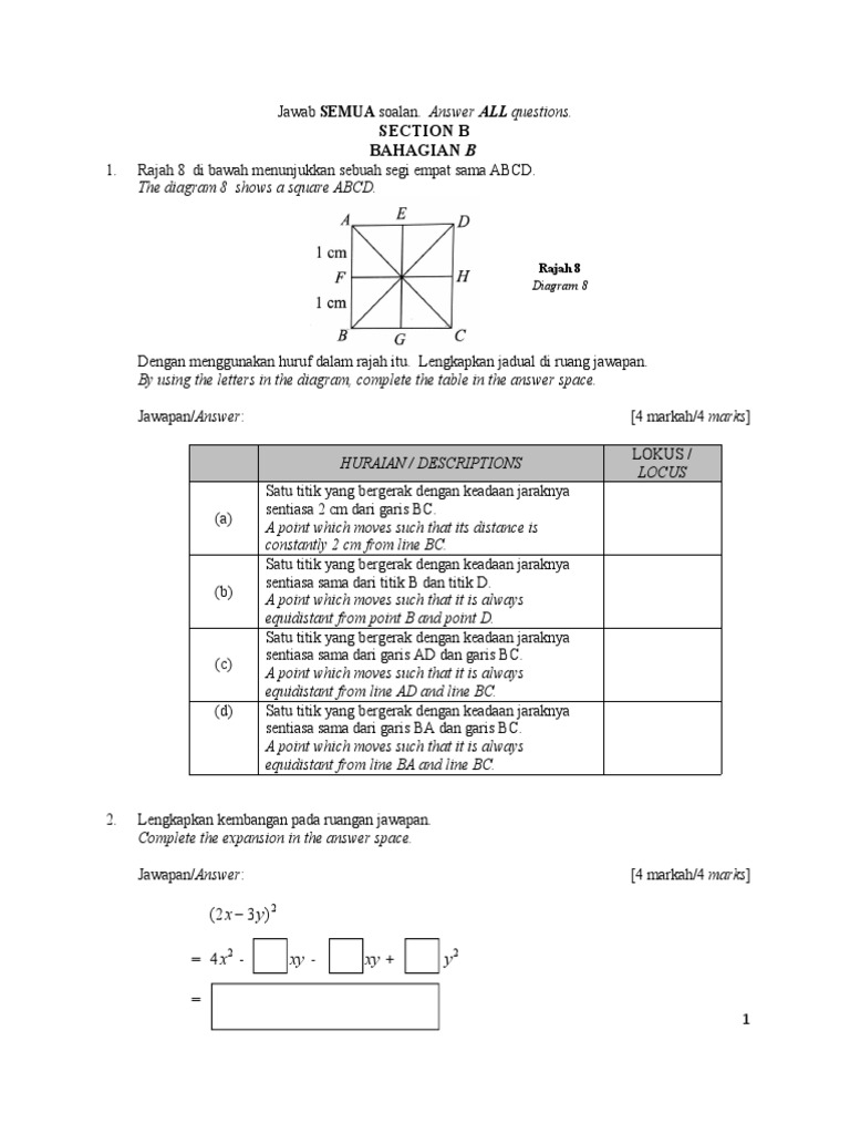 Modul 2 Master Math Tingkatan 3 | PDF