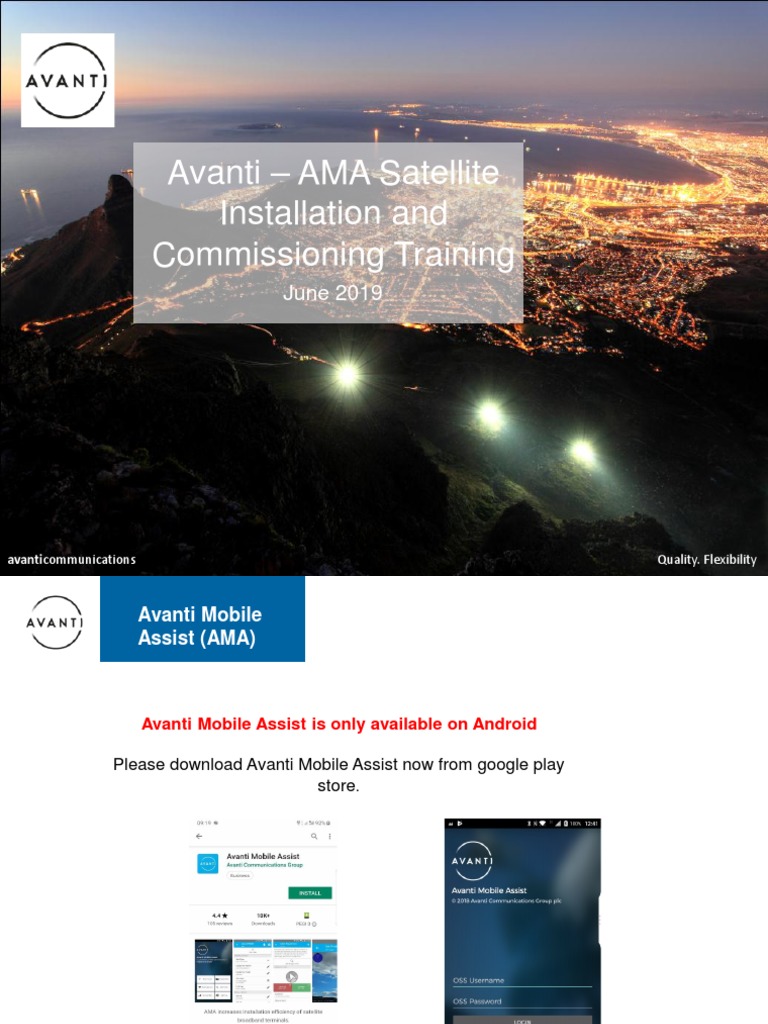 Avanti Installation and Commission Training | PDF | Electrical ...