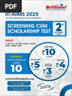 IITM School Connect Notice Class XI XII | PDF