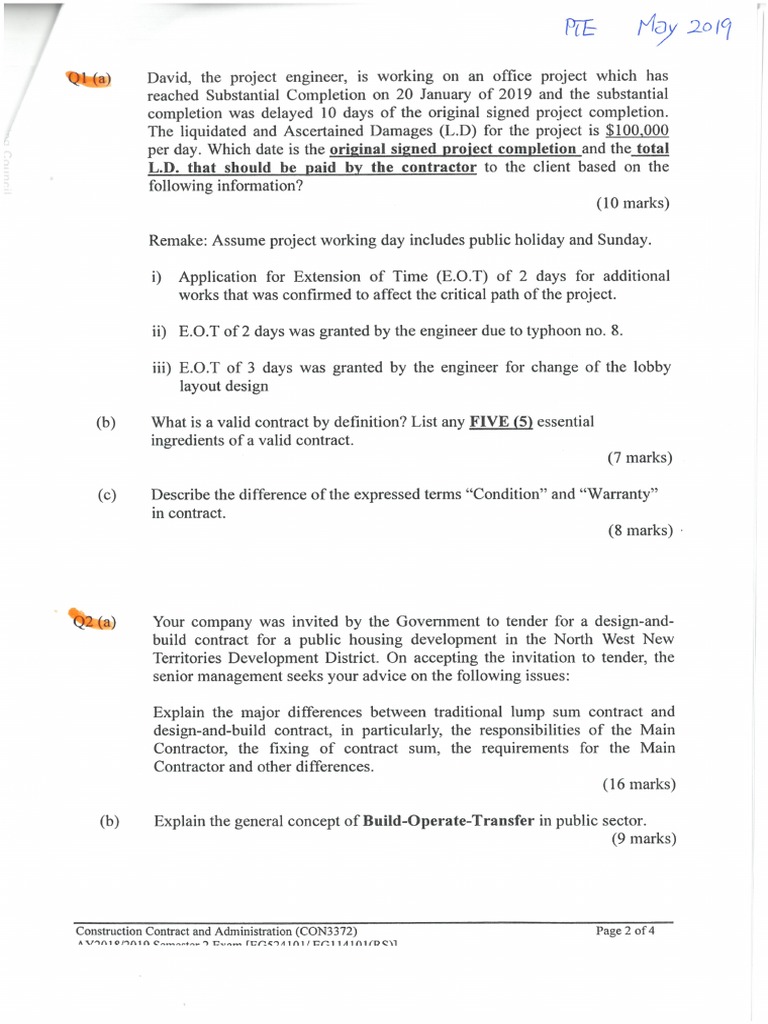 PTE Exam Paper May 2019 | PDF