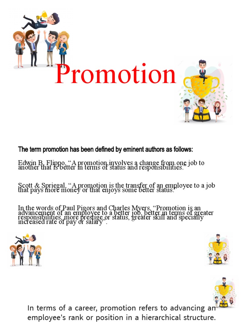 Guidelines On Promotion | PDF | Employment | Loyalty
