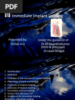 Loading Protocols in Implants | PDF | Dental Implant | Bone
