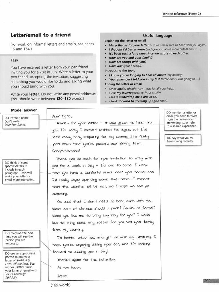 Informal Letter Email | PDF