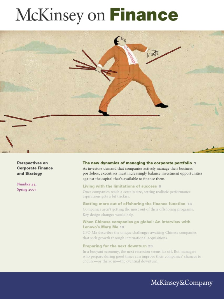 Managing Corporate Portfolio | PDF | Investing | Mergers And Acquisitions
