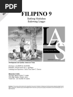 Eccd Checklist Tagalog 1 | PDF