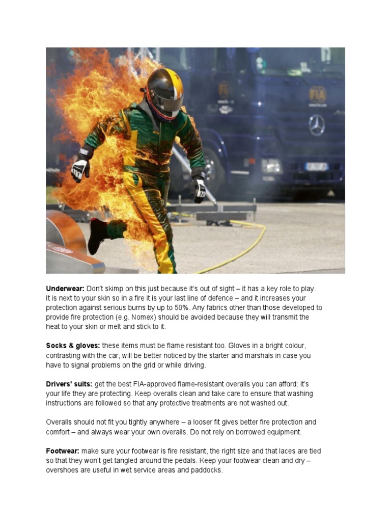 FIA Driver Safety Equipment | PDF | Tinnitus