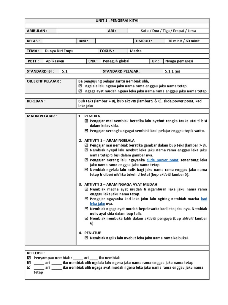 Jalai Jaku Tema 1 DSM | PDF