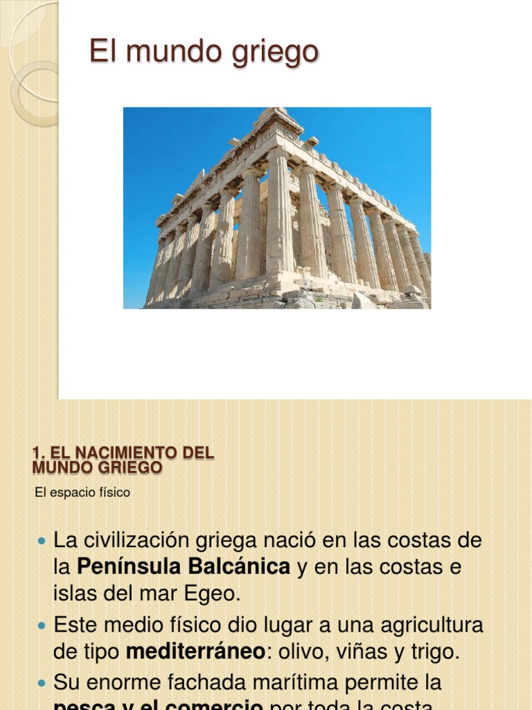 Mundo Griego | PDF | Antigua Grecia | Grecia