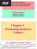 Inclusiveness Chap 4,5,6,7, and 8PPT | PDF | Inclusion (Education ...
