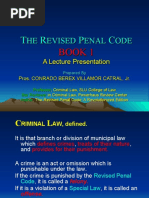 Criminal Law 1 Book 1 Reviewer | PDF | Probation | Crime & Violence