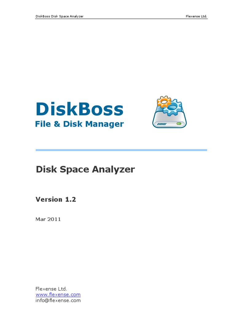 Diskboss Disk Analyzer | PDF | Command Line Interface | Databases