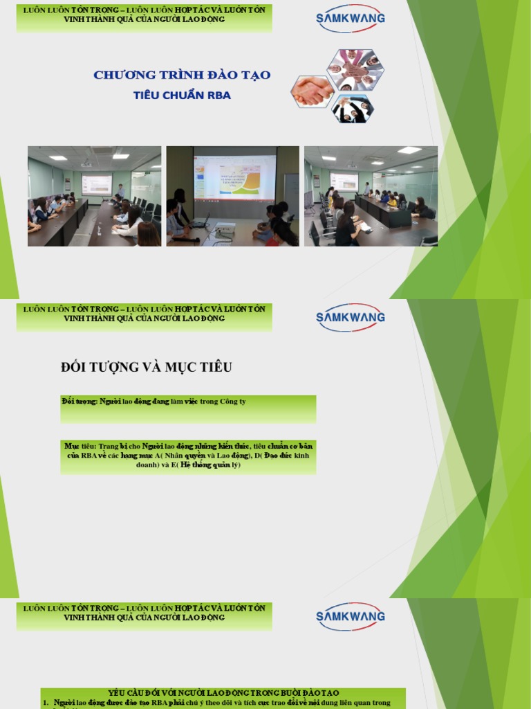 Chương Trình Đào T o RBA (HR) | PDF