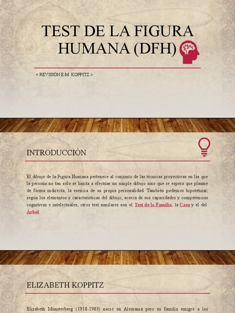 Test de La Figura Humana (DFH) | PDF | Cociente de inteligencia ...