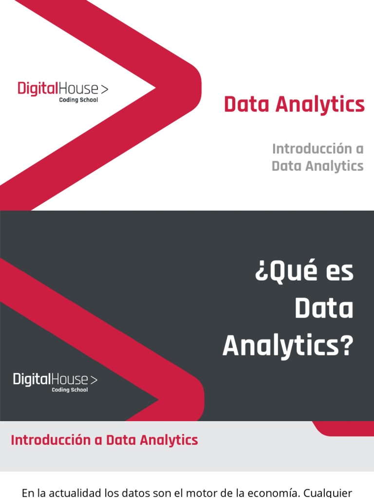 Introducción a Data Analytics | PDF | Información | Toma de decisiones