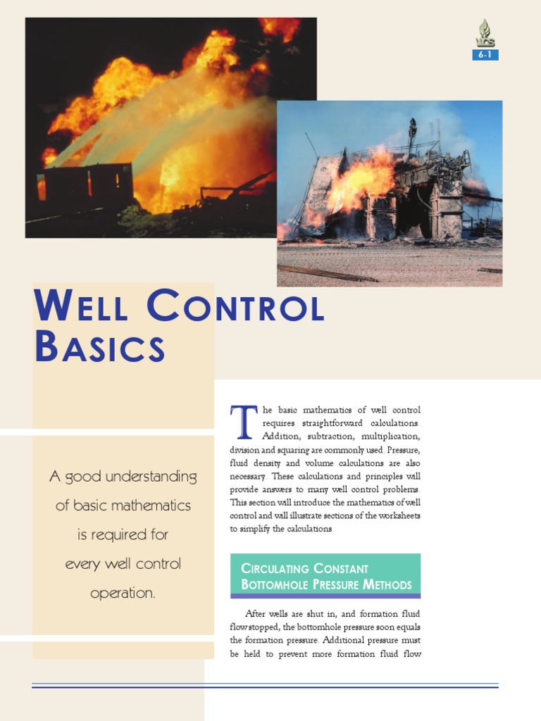 Well Control Basics | PDF | Casing (Borehole) | Pressure