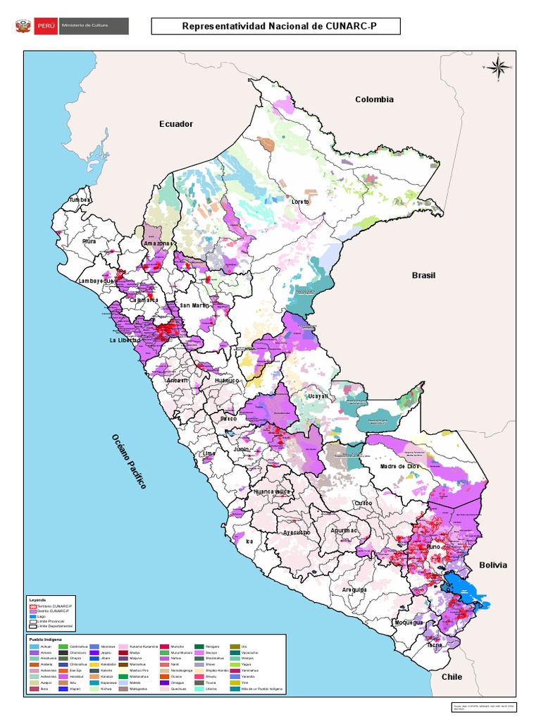 Mapa Territorio Cunarc-P - BDPI | PDF | Pueblos Indígenas de las ...