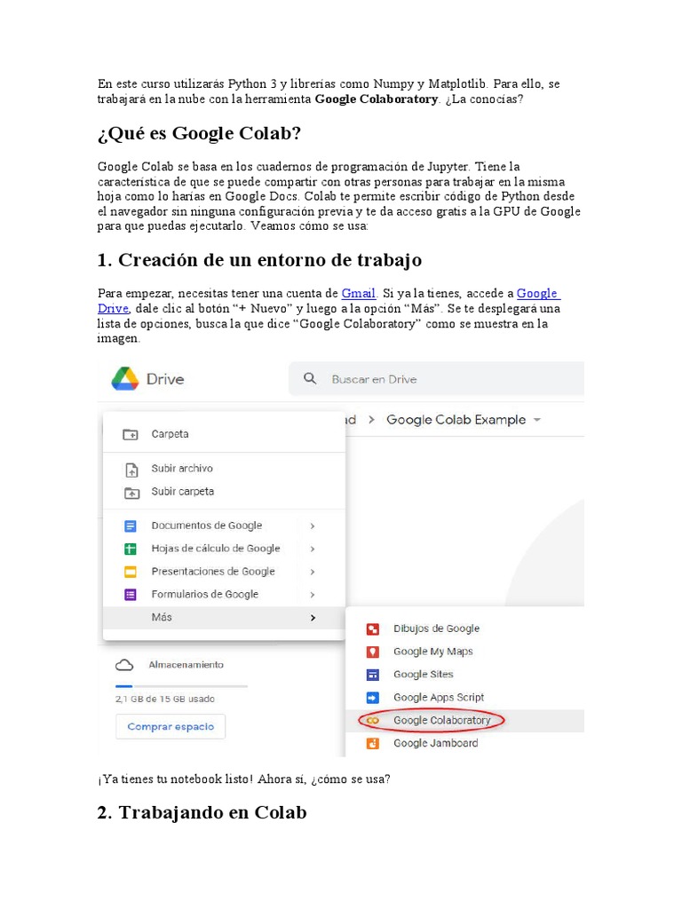 En Este Curso Utilizarás Python 3 y Librerías Como Numpy y Matplotlib ...