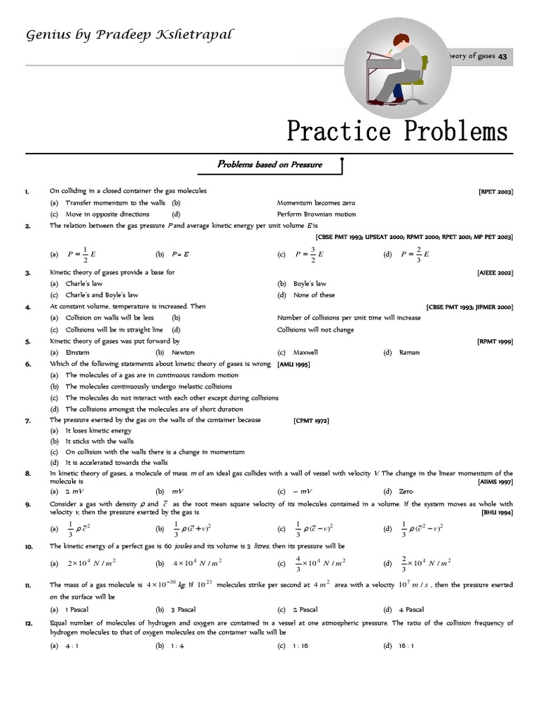 Kinetic Theory of Gases Explained | PDF | Gases | Temperature