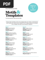 Sweet Red Poppy Mask Pattern | PDF